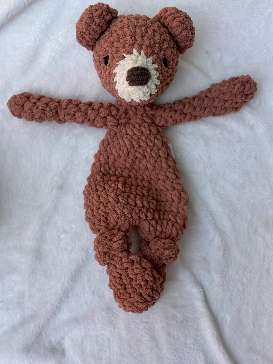 Bear Knotted Lovey - Etsy