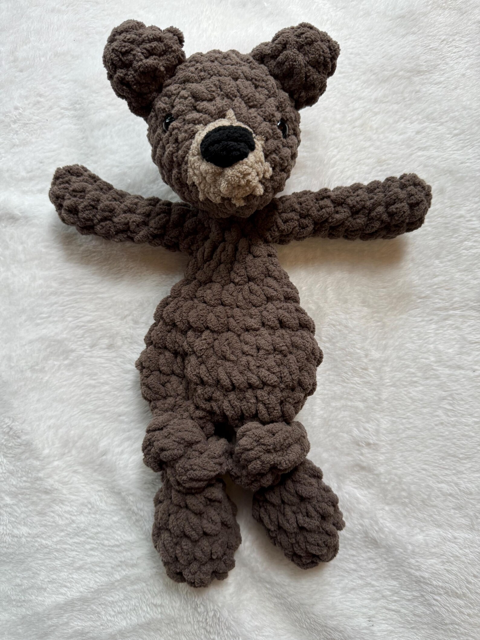 Bear Knotted Lovey - Etsy