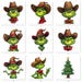 Grinch PNG Bundle Bow Coquette Style Western Style Vector Clipart ...
