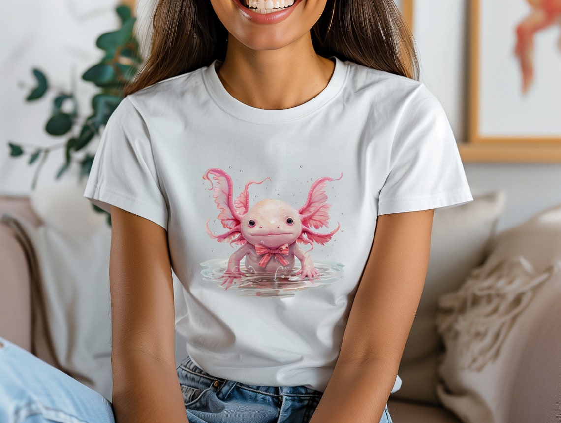 PNG Axolotl Bow Cute Oxolotl PNG Fallout Bow PNG Fallout Creatures T ...