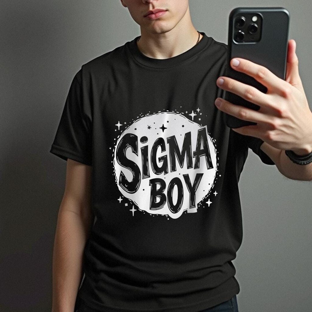 Sigma Boy SVG Sigma Quote Svg Png | Sigma Boy T-shirt Dxf Files Sigma ...