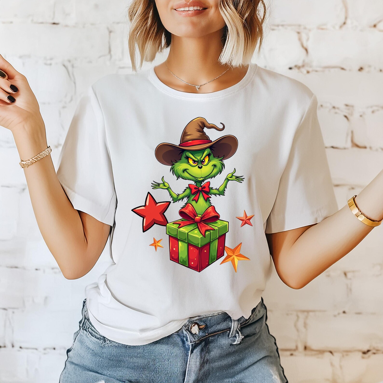 Grinch PNG Bundle Bow Coquette Style Western Style Vector Clipart ...