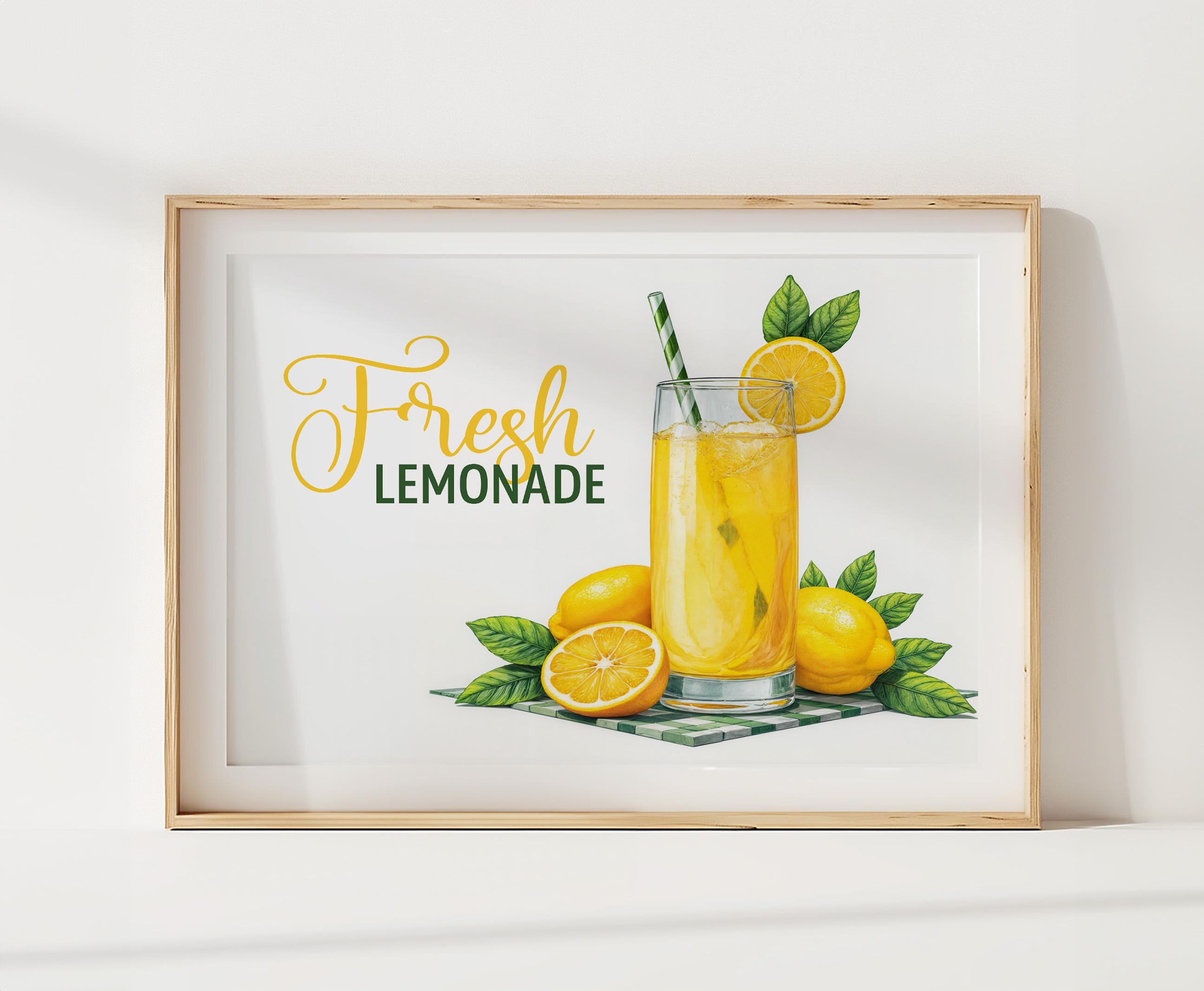 Lemonade Template Lemonade Stand Menu Printable, Kids Lemonade Pricing ...