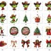 Grinch PNG Bundle Bow Coquette Style Western Style Vector Clipart ...