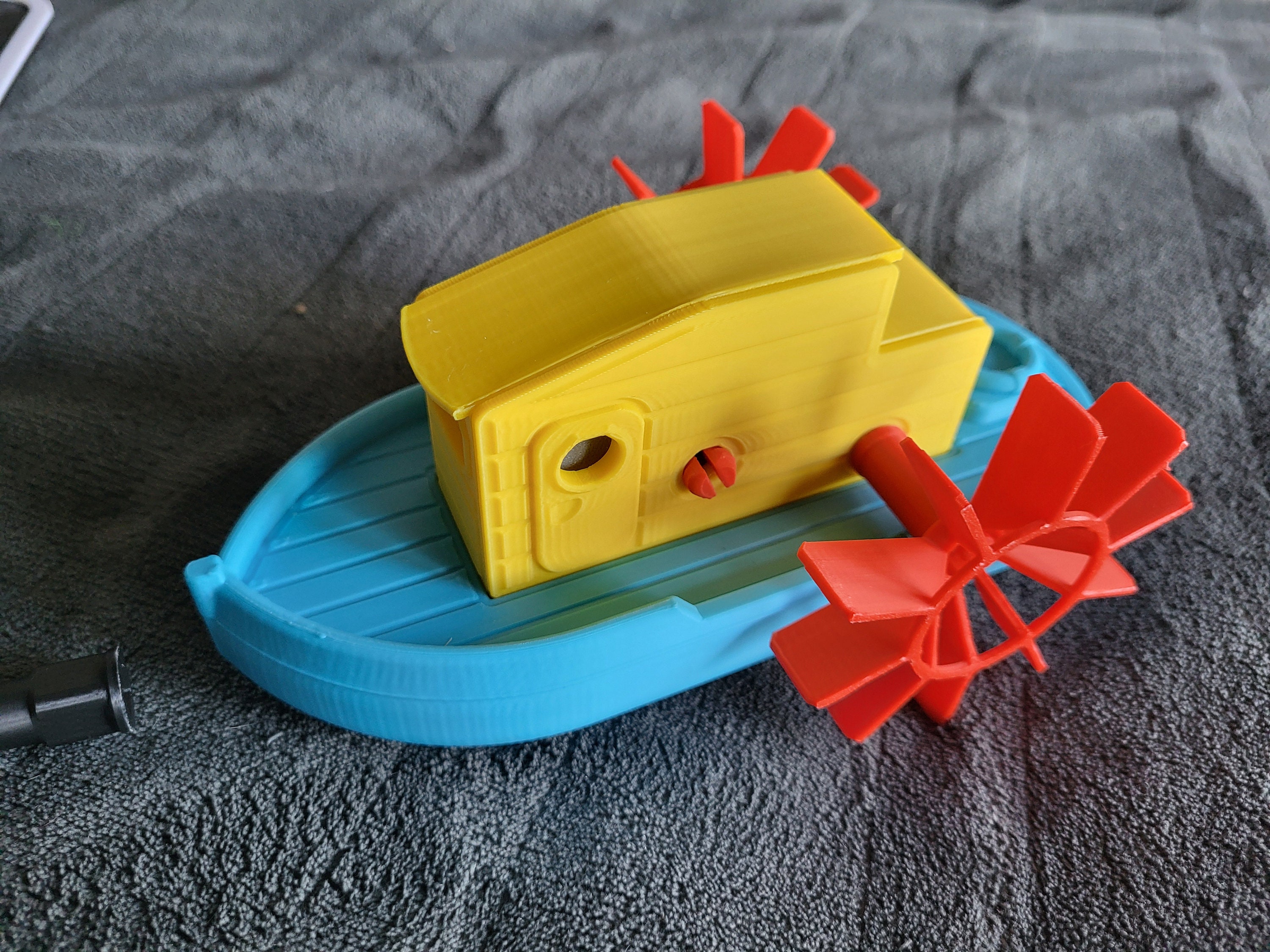 STIL 3D File for Wind up Toy Boat With Key - Digital STL File Download ...