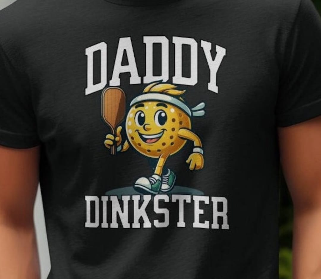 Pickleball Daddy Dinkster Dink Shirt for Men Pickleball Lover Custom ...