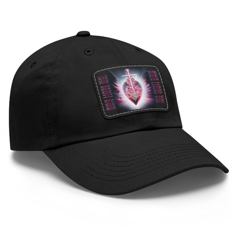JESUS CHRIST CROSS Hat Sacred Heart Hat Jesus Hat Christian Hat Christ ...