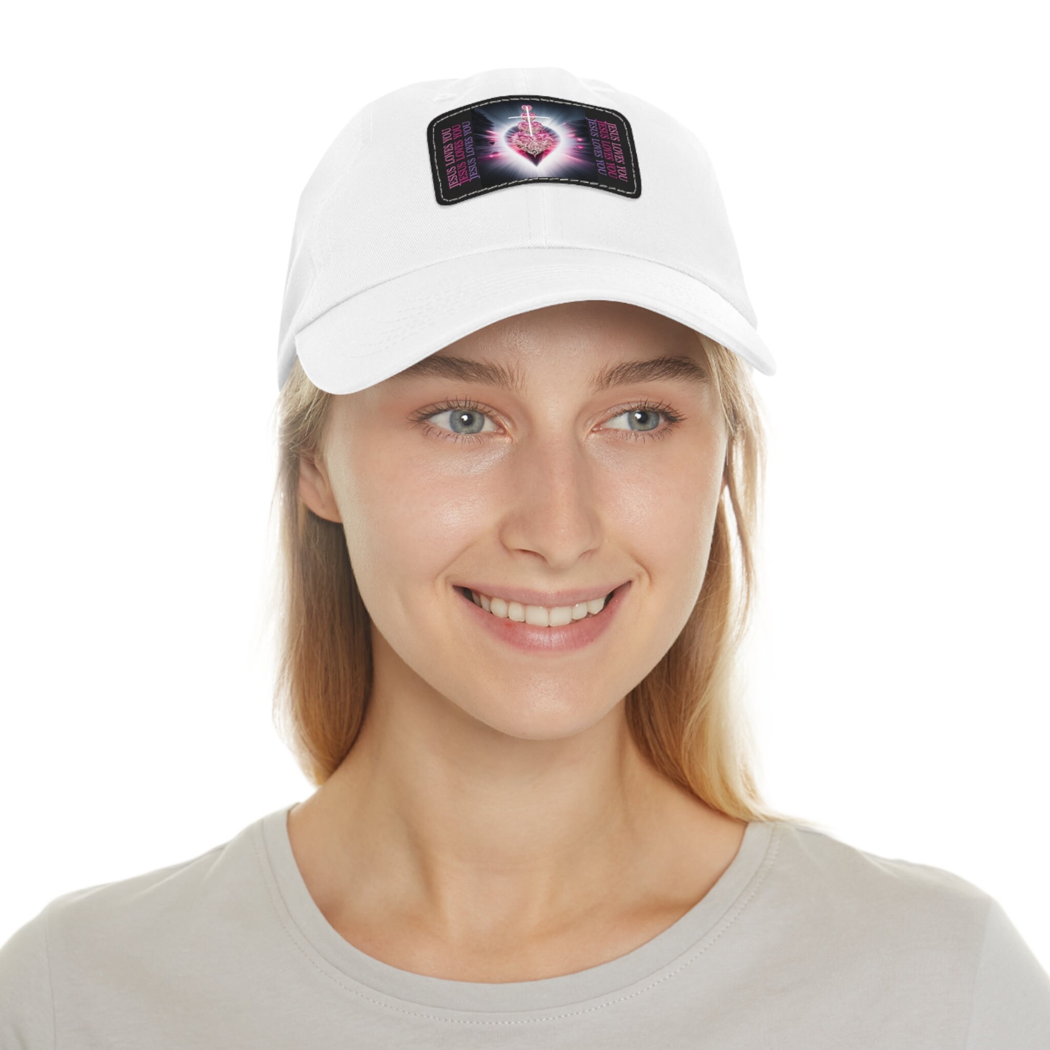 JESUS CHRIST CROSS Hat Sacred Heart Hat Jesus Hat Christian Hat Christ ...