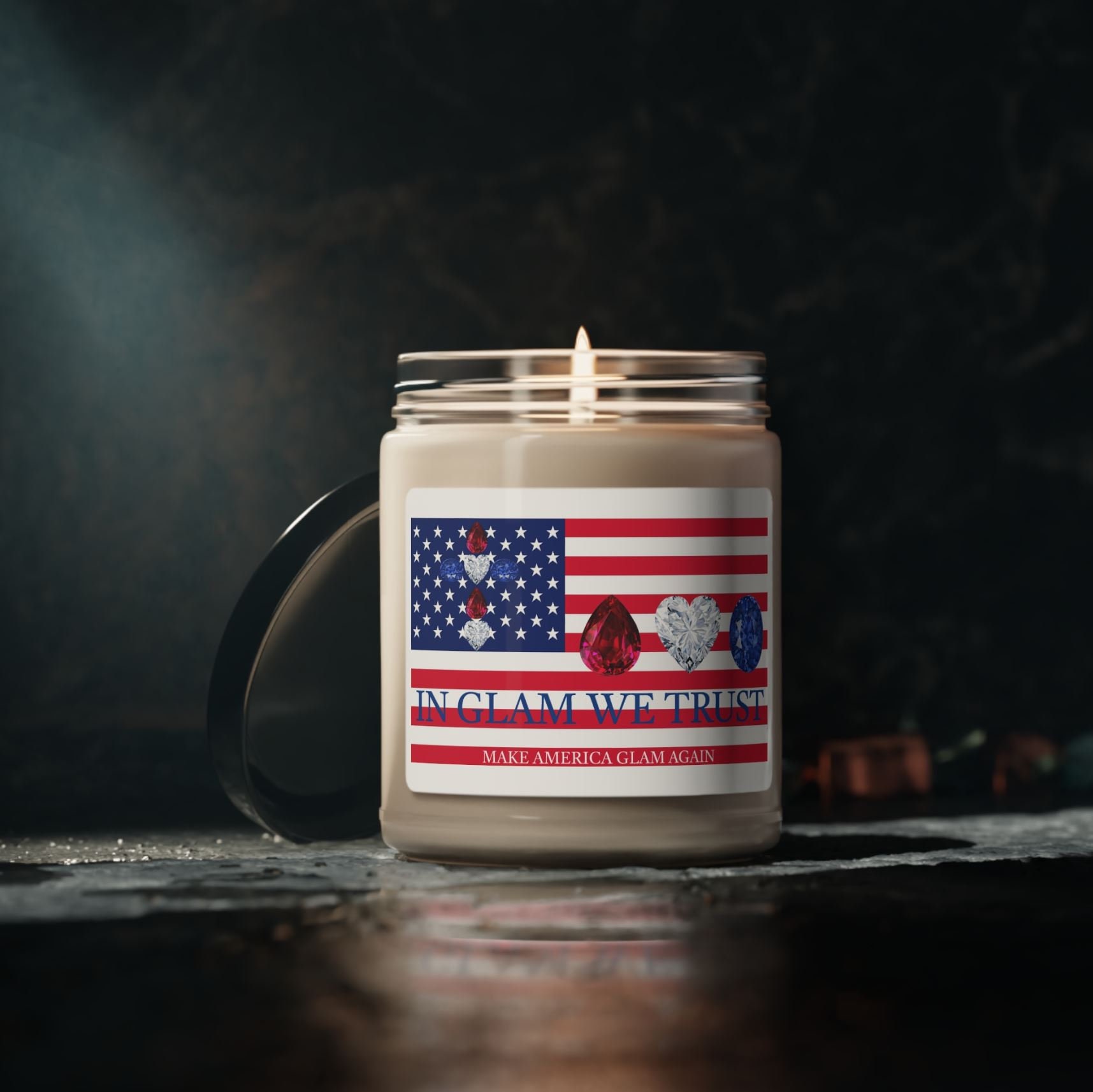 AMERICAN FLAG 2024 CANDLE Maga Candle America First Candle Make America ...