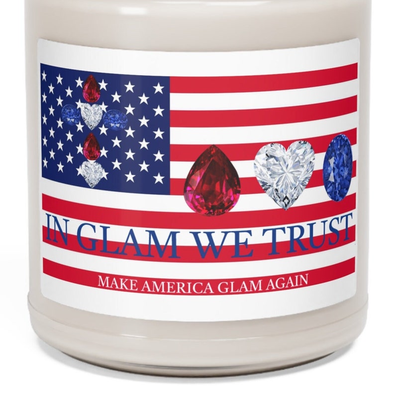 AMERICAN FLAG 2024 CANDLE Maga Candle America First Candle Make America ...