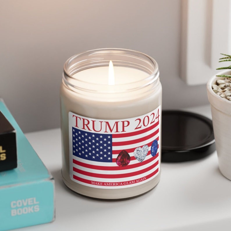 TRUMP 2024 CANDLE MAGA Candle Scented TRUMP2024 Candle Aroma American ...