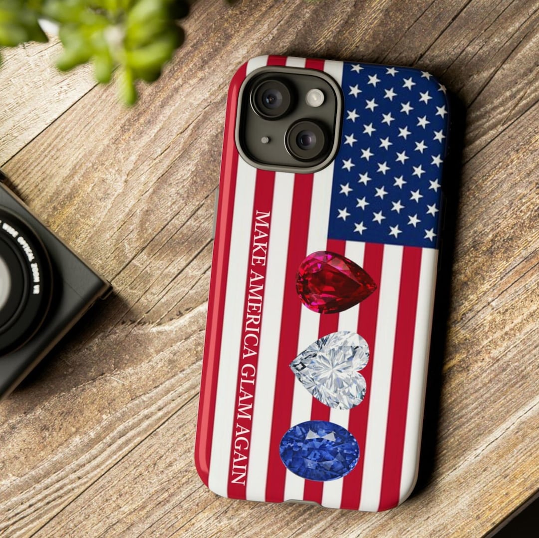 AMERICAN FLAG CELLPHONE Case Patriotic Phone Case Maga iPhone Case Usa ...