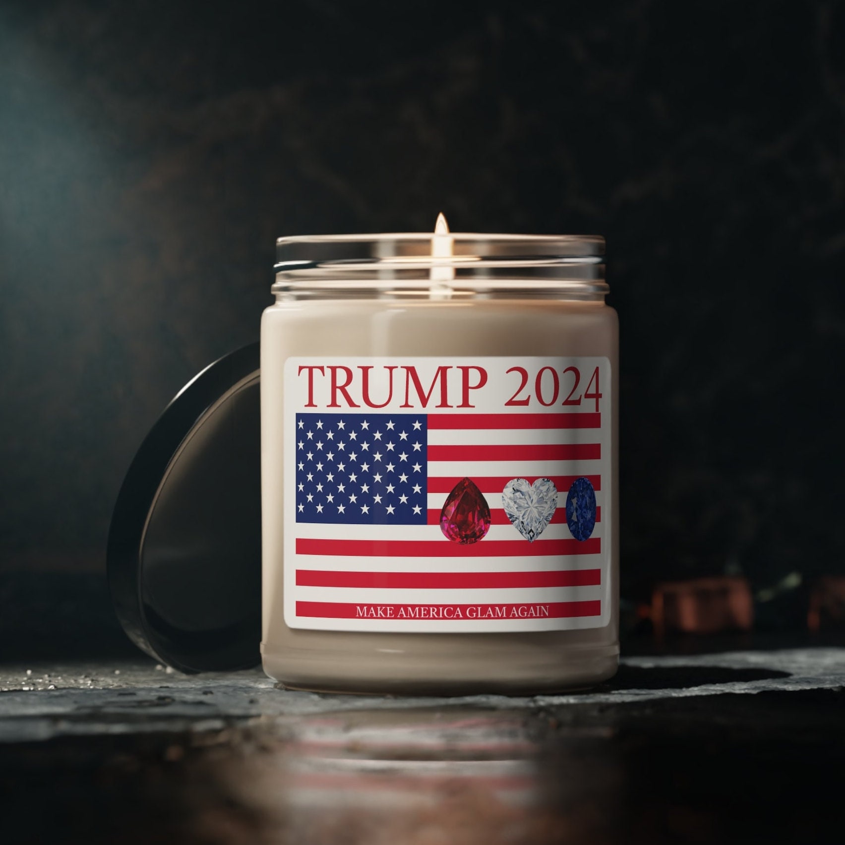 TRUMP 2024 CANDLE MAGA Candle Scented TRUMP2024 Candle Aroma American ...