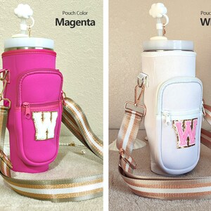 Custom Stanley Cup Strap Pouch Personalized 40oz Stanley Bag Stanley ...