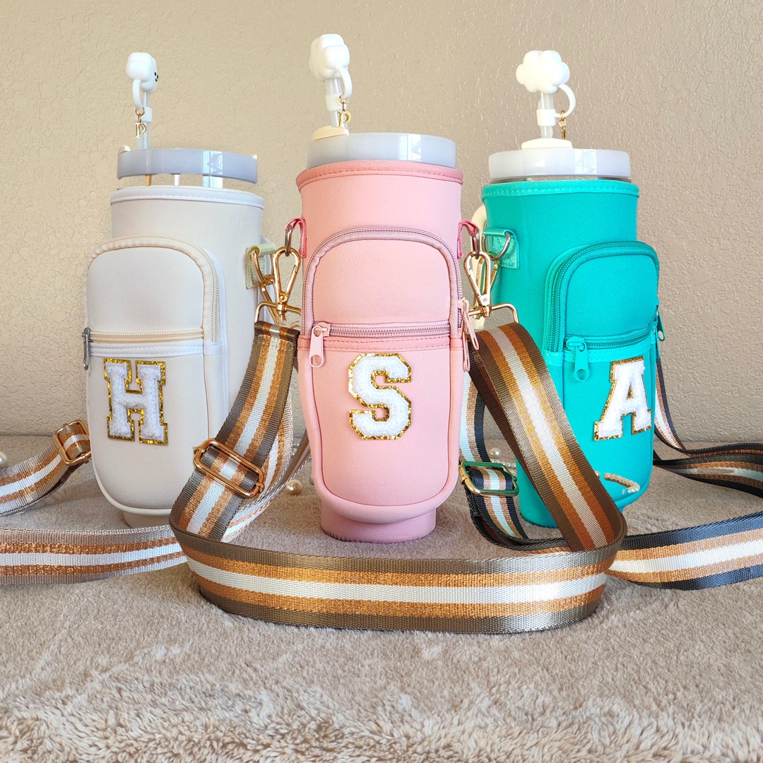 Custom Stanley Cup Strap Pouch Personalized 40oz Stanley Bag Stanley ...