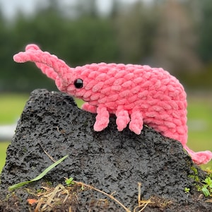 Crochet Shrimp Plush Stuffed Amigurumi Toy - Etsy