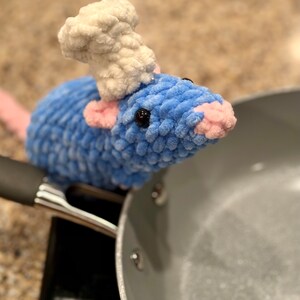 Rat Chef Crochet Plush Stuffed Amigurumi Toy - Etsy