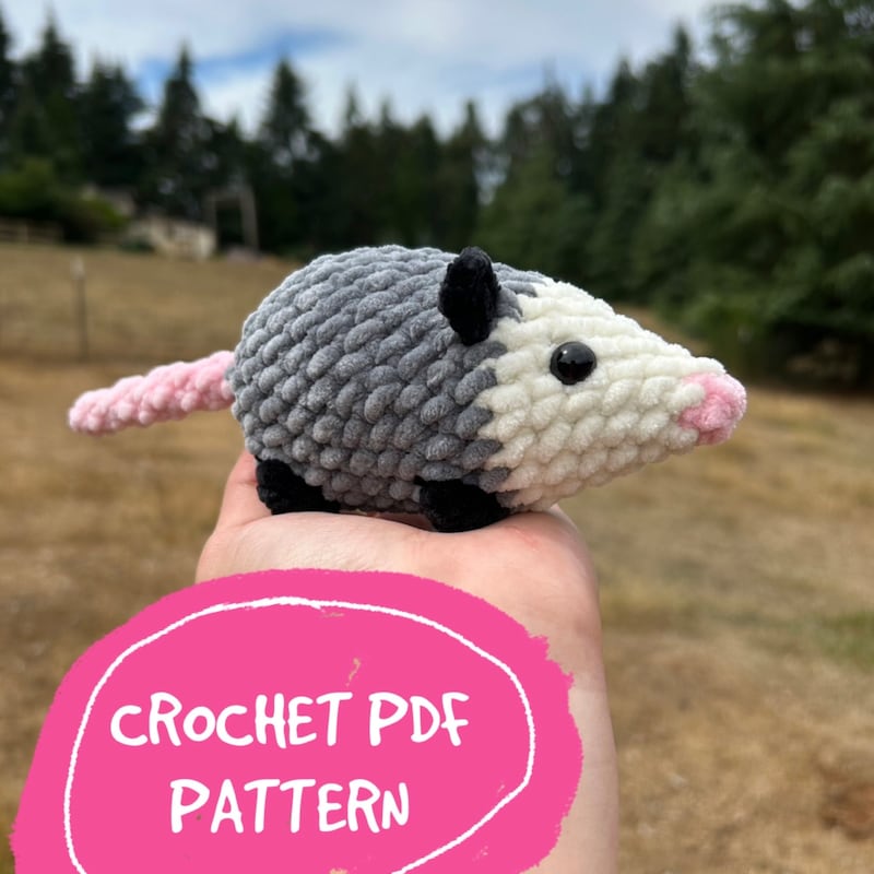Possum Plush Sewing Pattern - Etsy