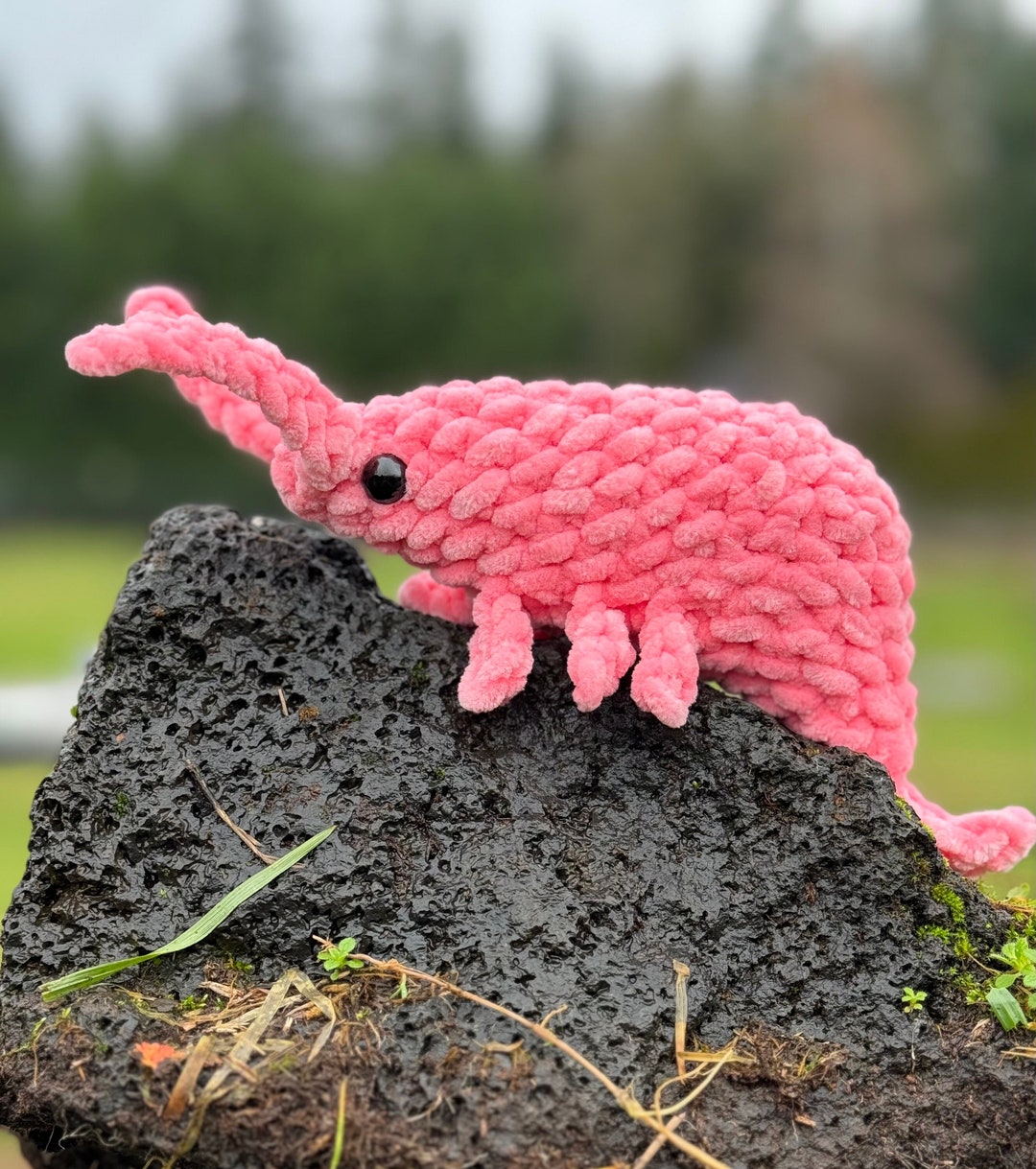 Crochet Shrimp Plush Stuffed Amigurumi Toy - Etsy