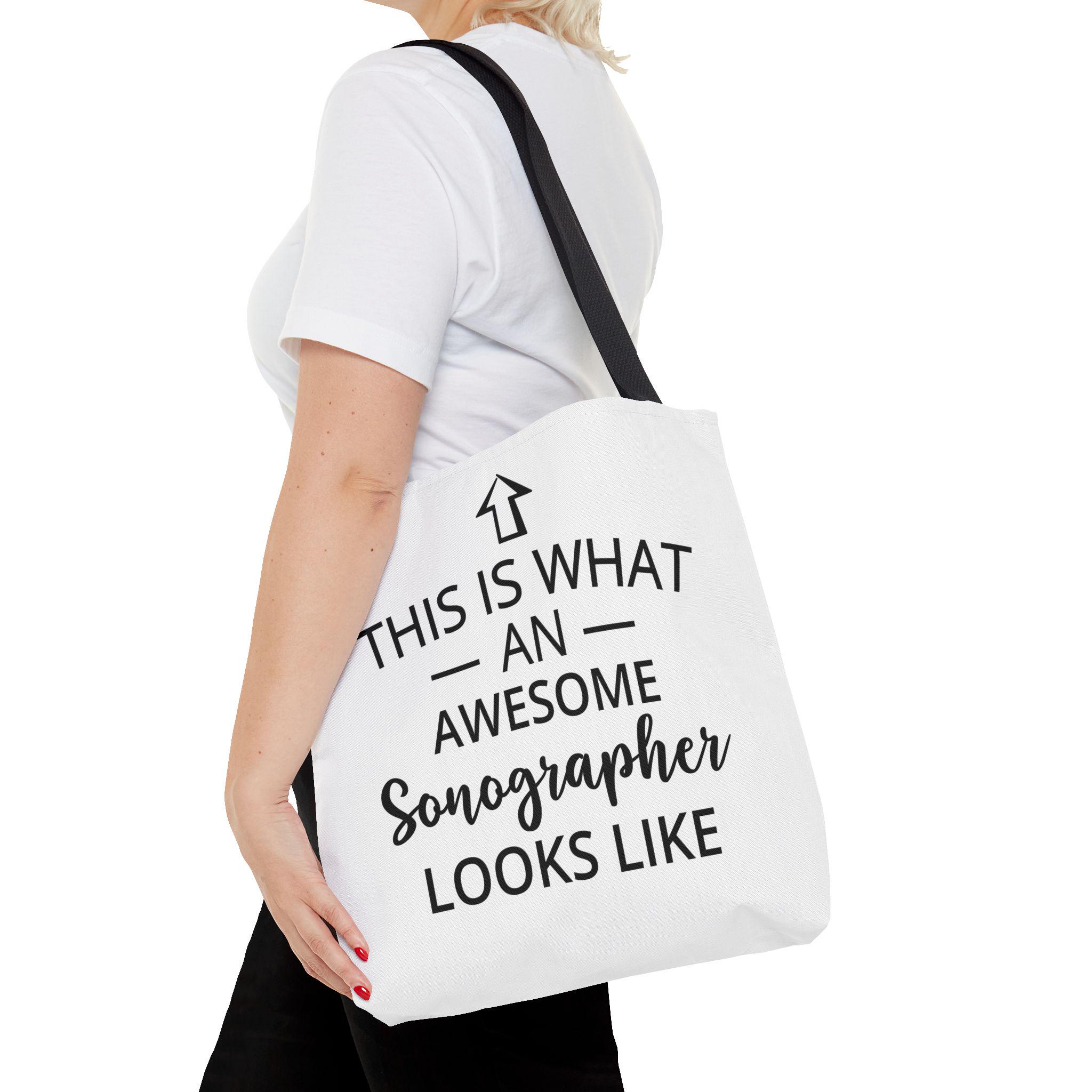 Sonographer Tote Bag, Ultrasound Tech Gift, Sonography Student ...