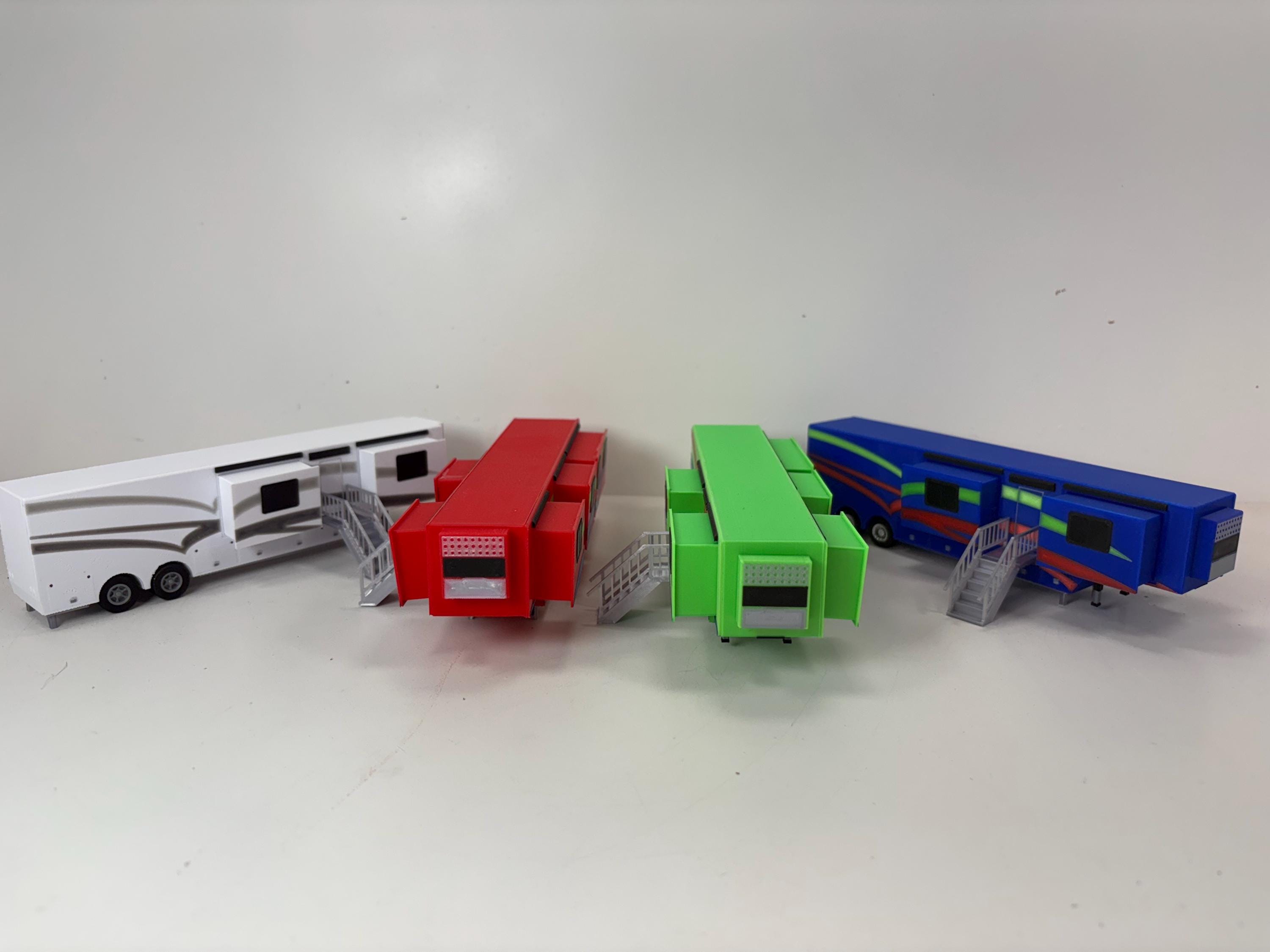 HO Scale Office Trailer Model: 1/87 Jobsite, Carnival Boss Living - Etsy