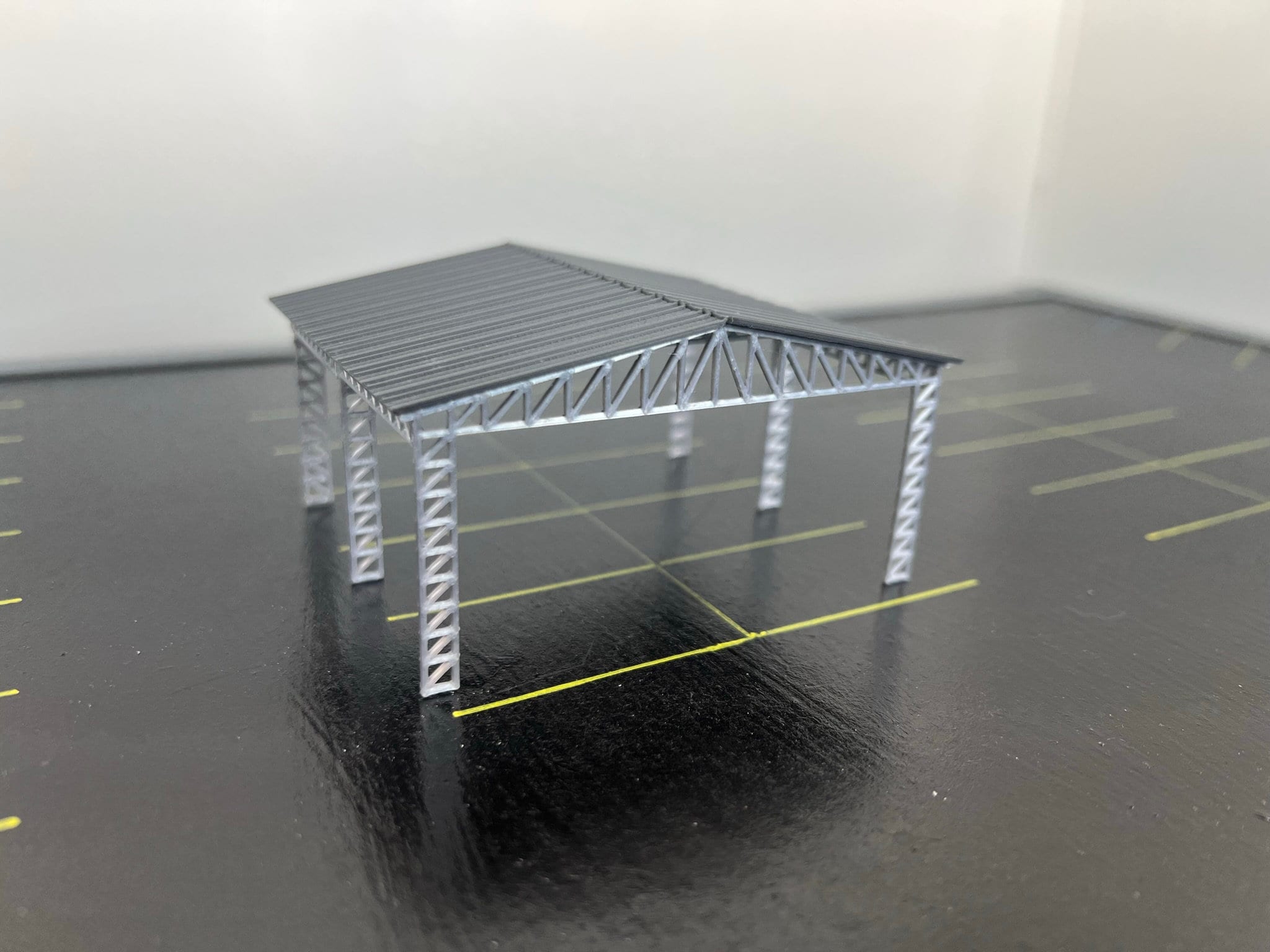 HO Scale Covered Buidling for Train Layout. - Etsy
