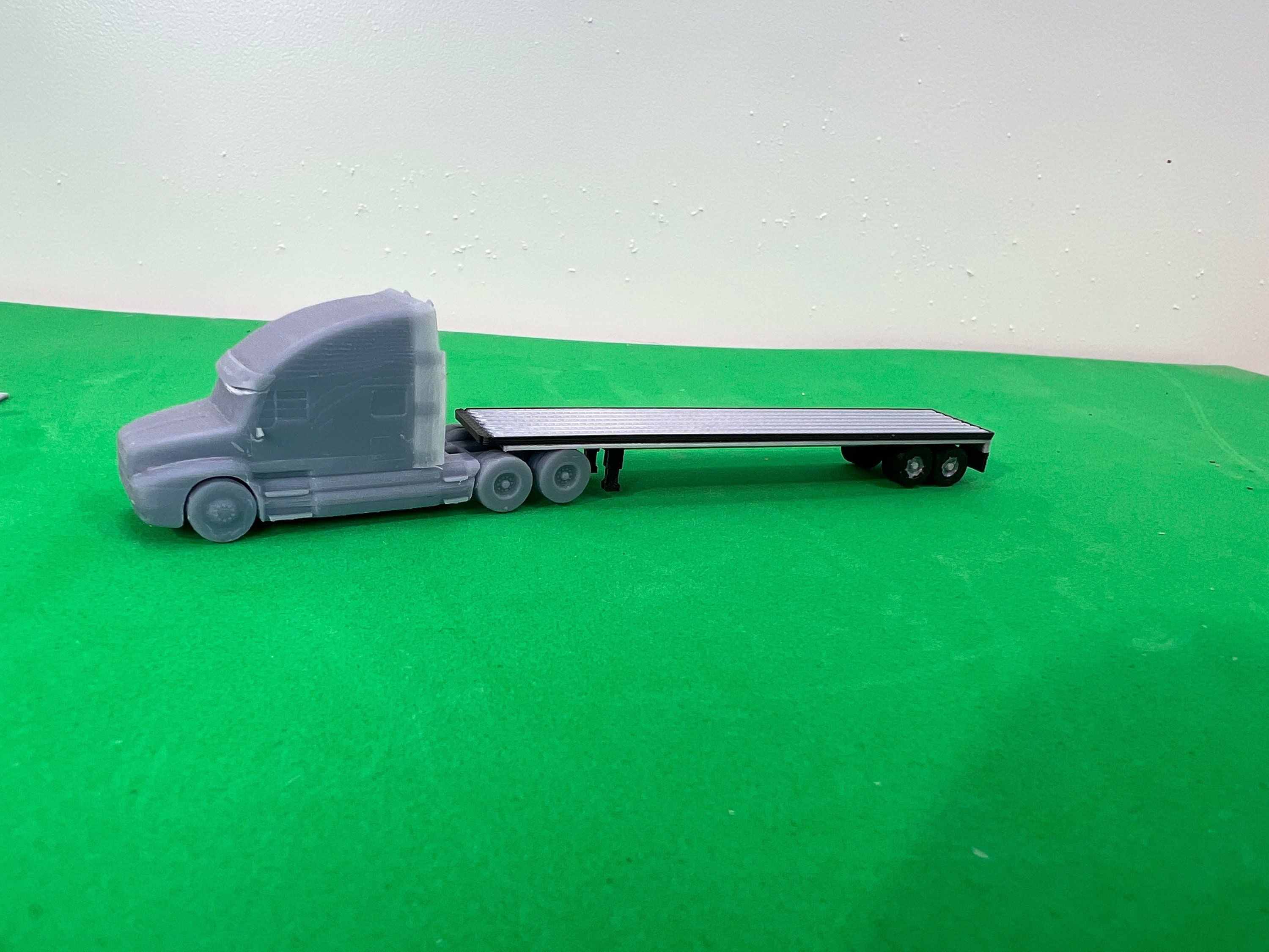 N Scale 53 Foot Flat Deck Trailer. - Etsy