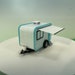 HO Scale Camper Trailer Kit in Color. - Etsy