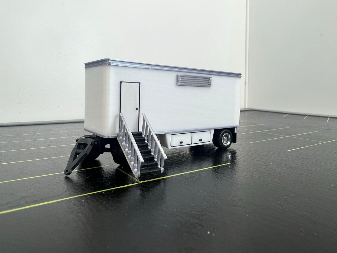 Ho Scale PUP Trailer Office/generator for Model Trains Carnival. - Etsy