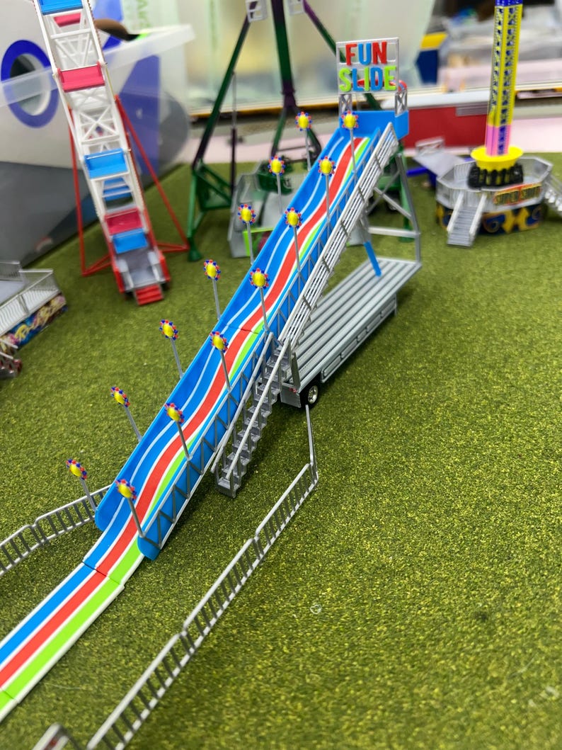 HO Scale 1/87 Fun Slide for Model Train Layouts and Dioramas - Etsy