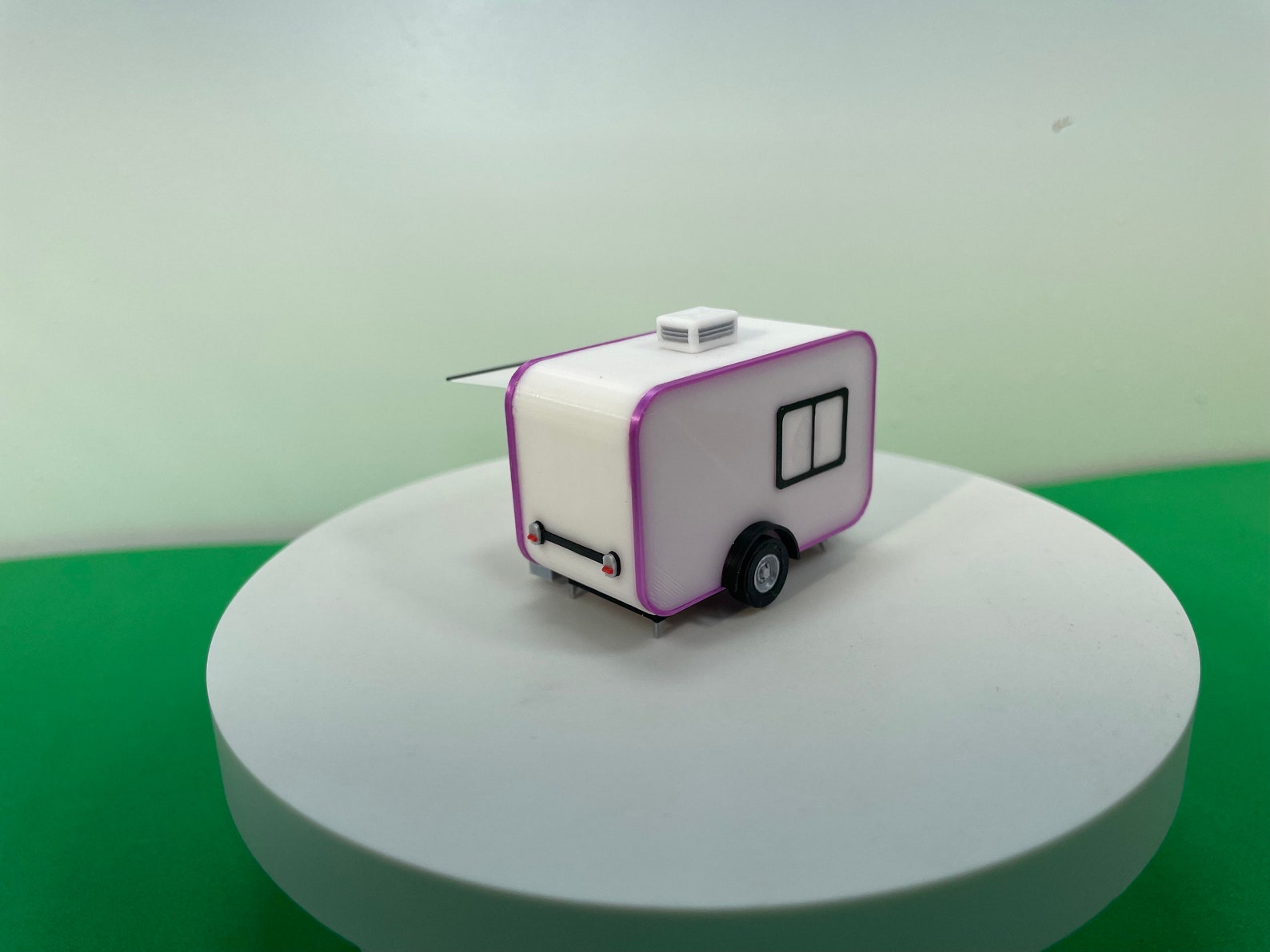 HO Scale Camper Trailer Kit in Color. - Etsy