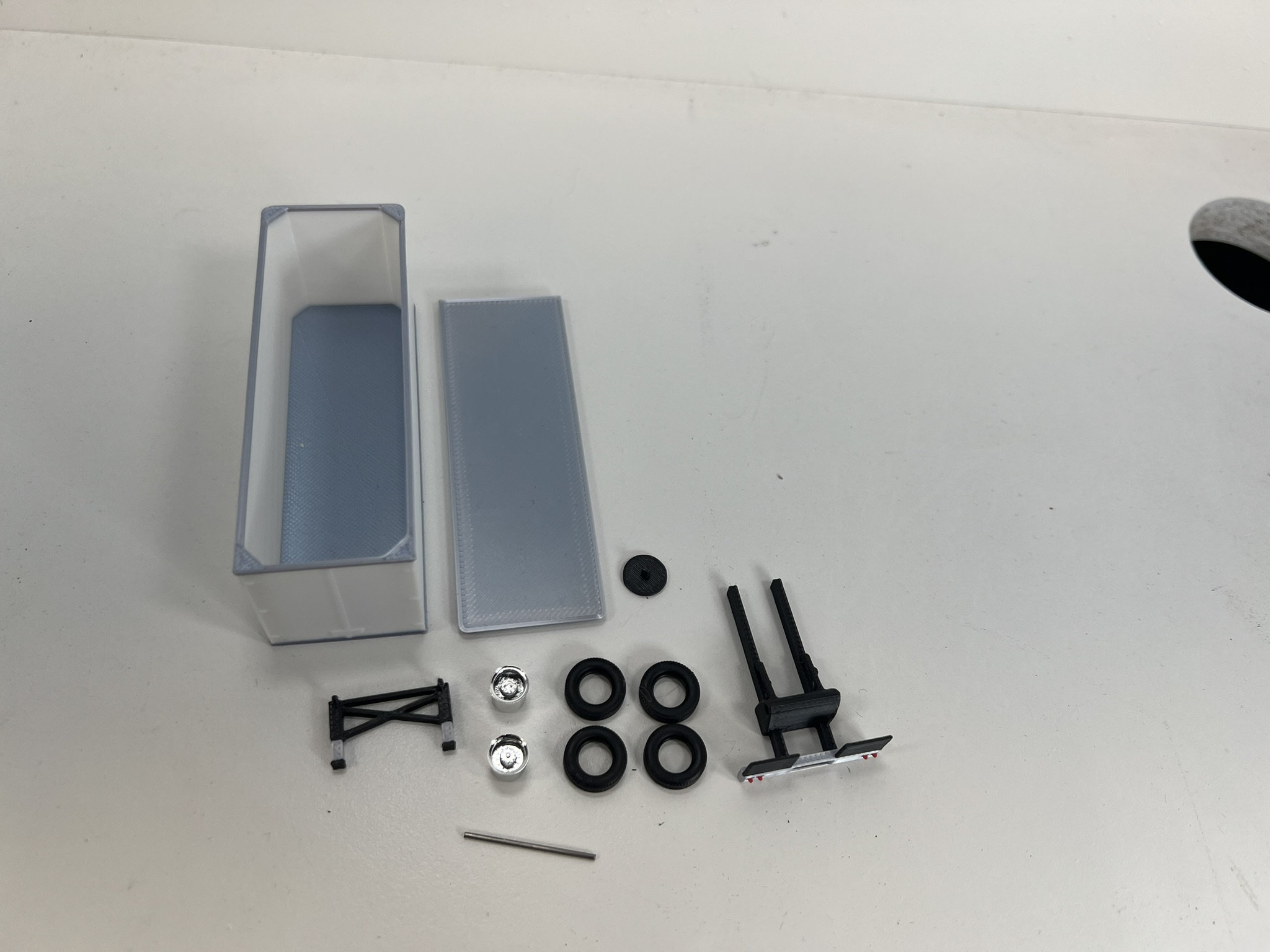 HO Scale Pup Trailer Kit. - Etsy