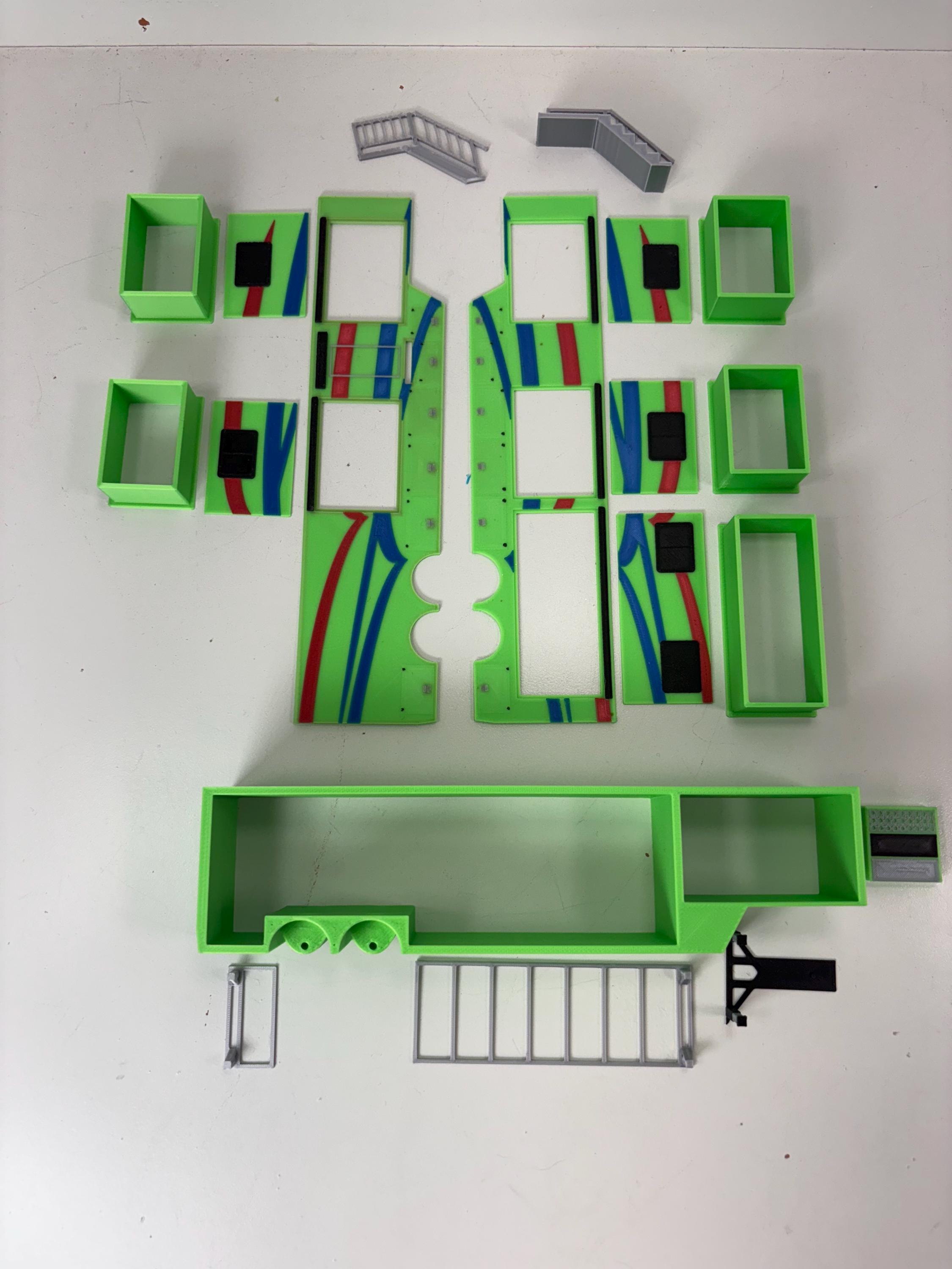 HO Scale Office Trailer Kit: 1/87 Model for Train Layouts - Etsy
