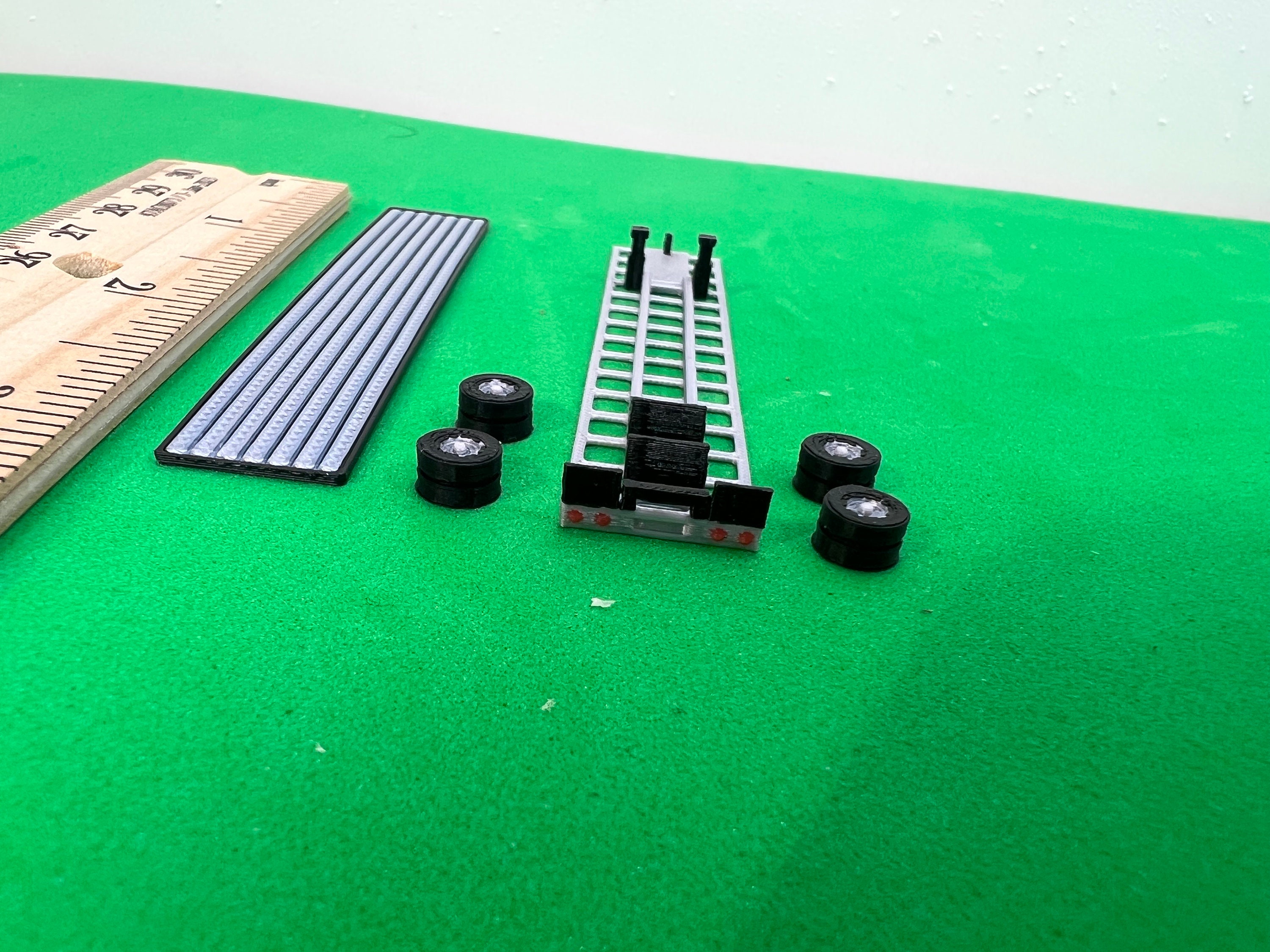 N Scale 53 Foot Flat Deck Trailer. - Etsy