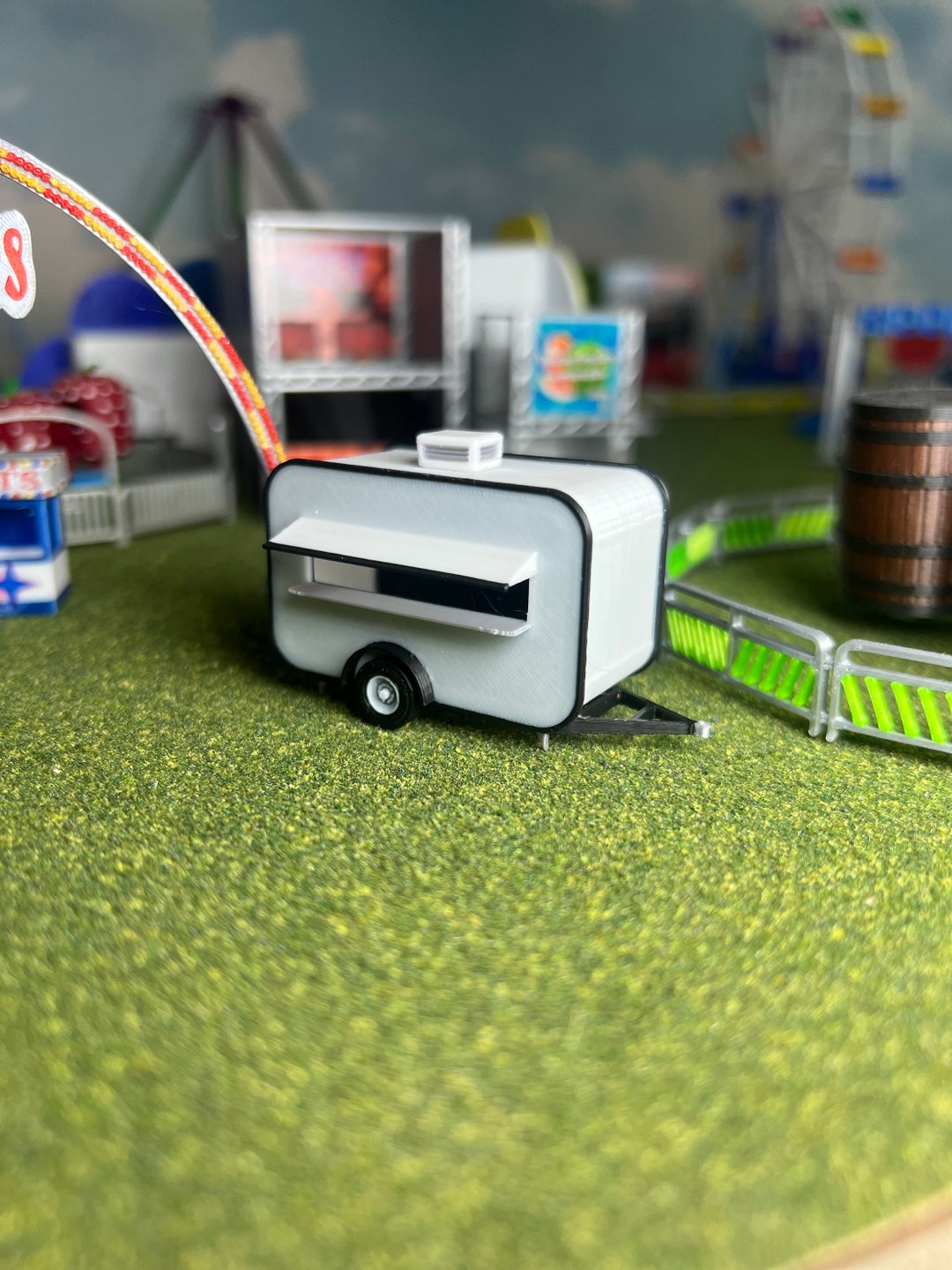 HO Scale Food Trailer Kit in Color. - Etsy