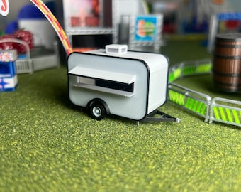 HO Scale Food Trailer for Model Train Layouts and Dioramas - Etsy