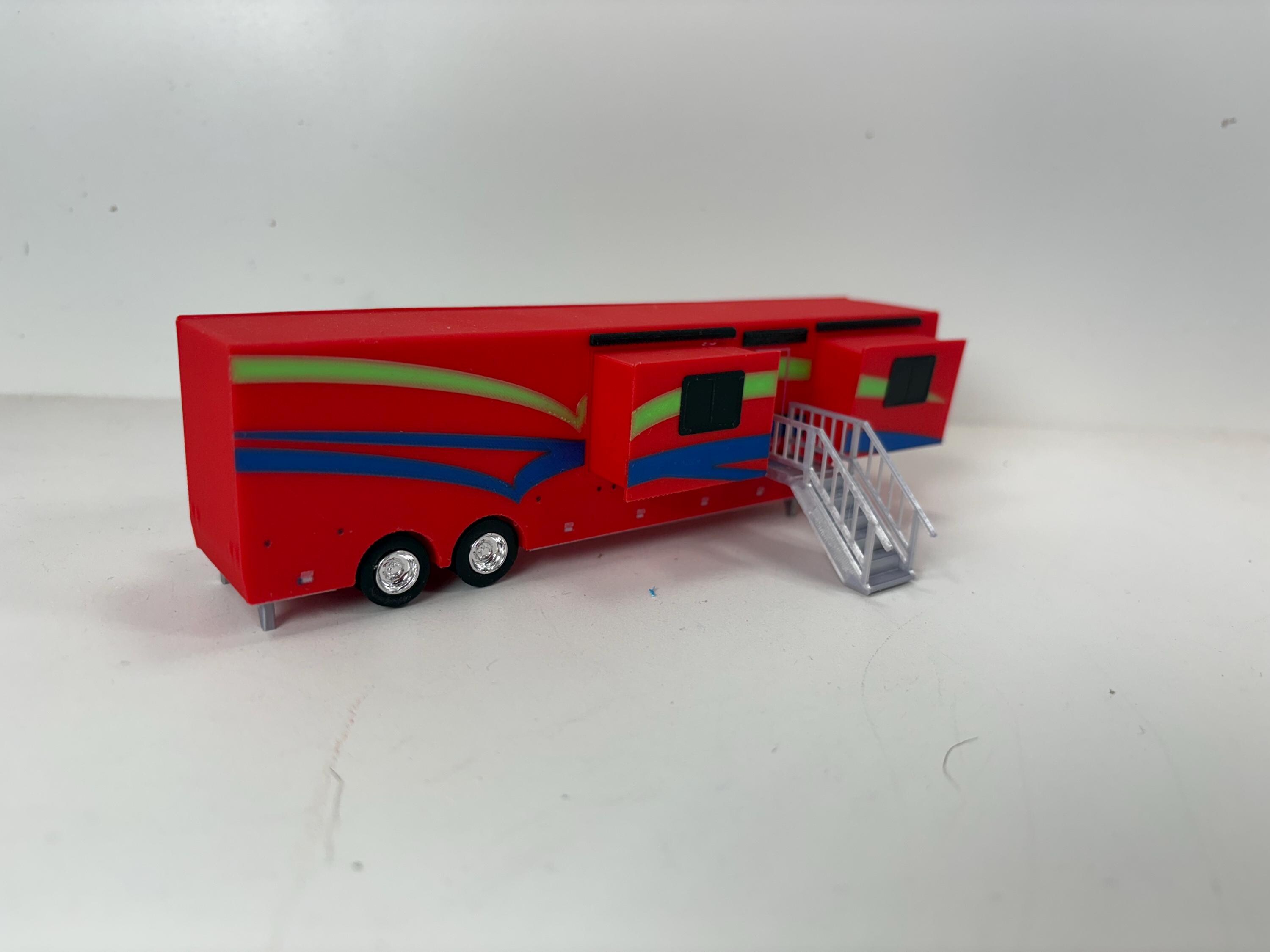 HO Scale Office Trailer Kit: 1/87 Model for Train Layouts in KIT - Etsy