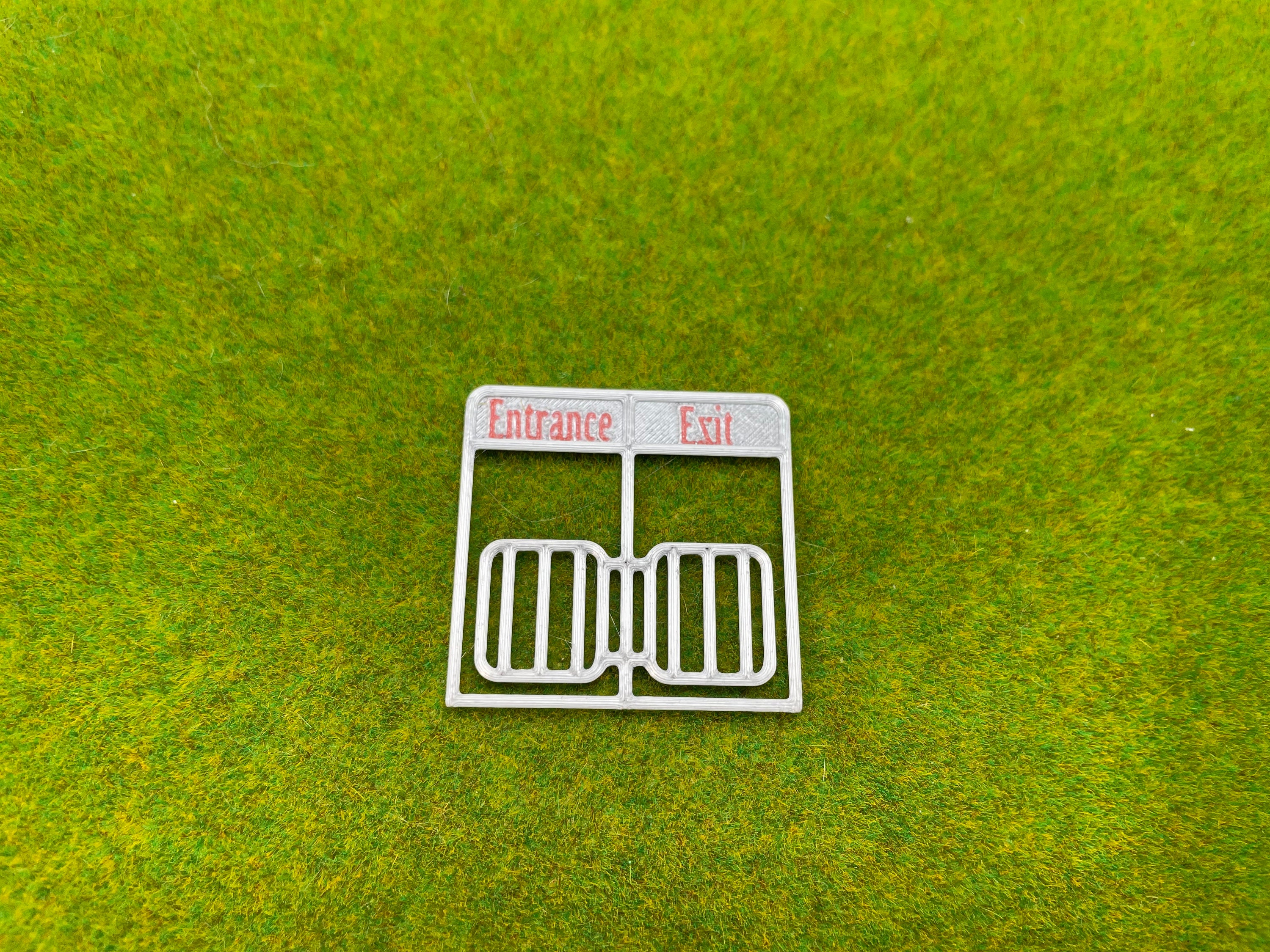 Ho Scale Fence/gates in Color. - Etsy