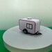 HO Scale Camper Trailer Kit in Color. - Etsy