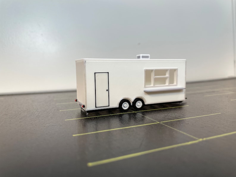 HO Scale Food Trailer for Model Train Layouts and Dioramas - Etsy