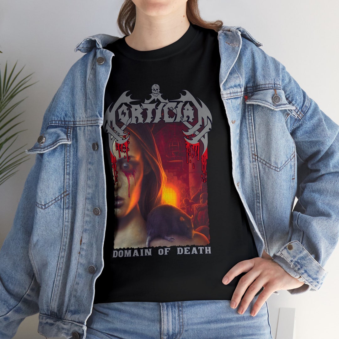 Mortician - Domain of Death | Band Album T-shirt Metal Rock Music Sizes ...
