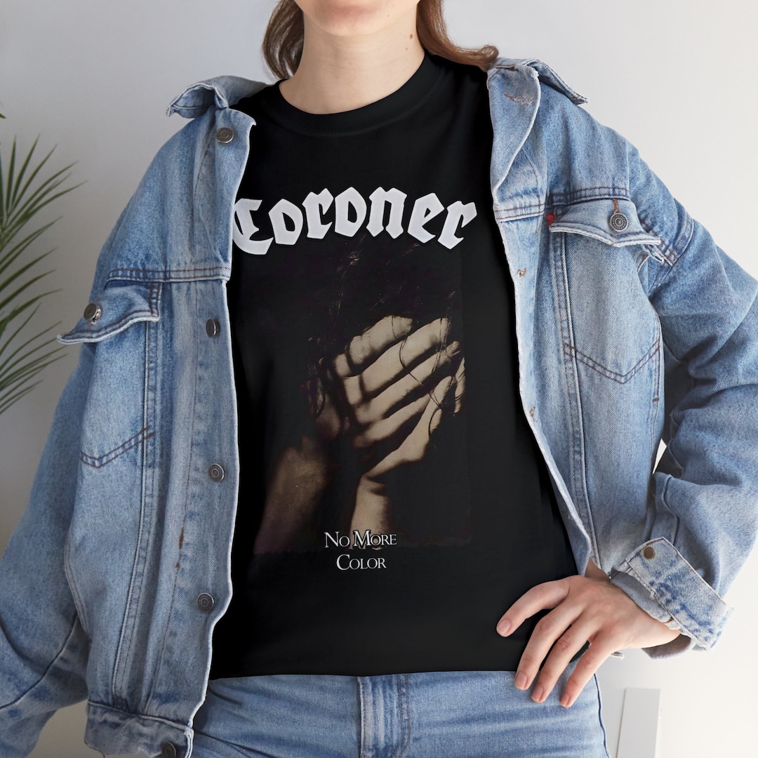 Coroner - No More Color V1 | Band Album T-shirt Metal Rock Music Sizes S-5XL Unisex - Etsy
