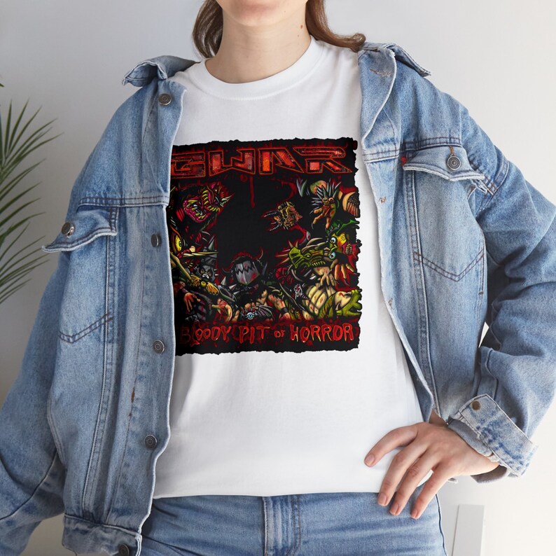 GWAR - Bloody Pit of Horror V1 | Band Album T-shirt Metal Rock Music ...