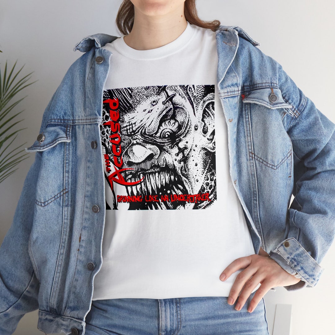 The Accüsed - Grinning Lika an Undertaker V2 | Band Album T-shirt Metal ...