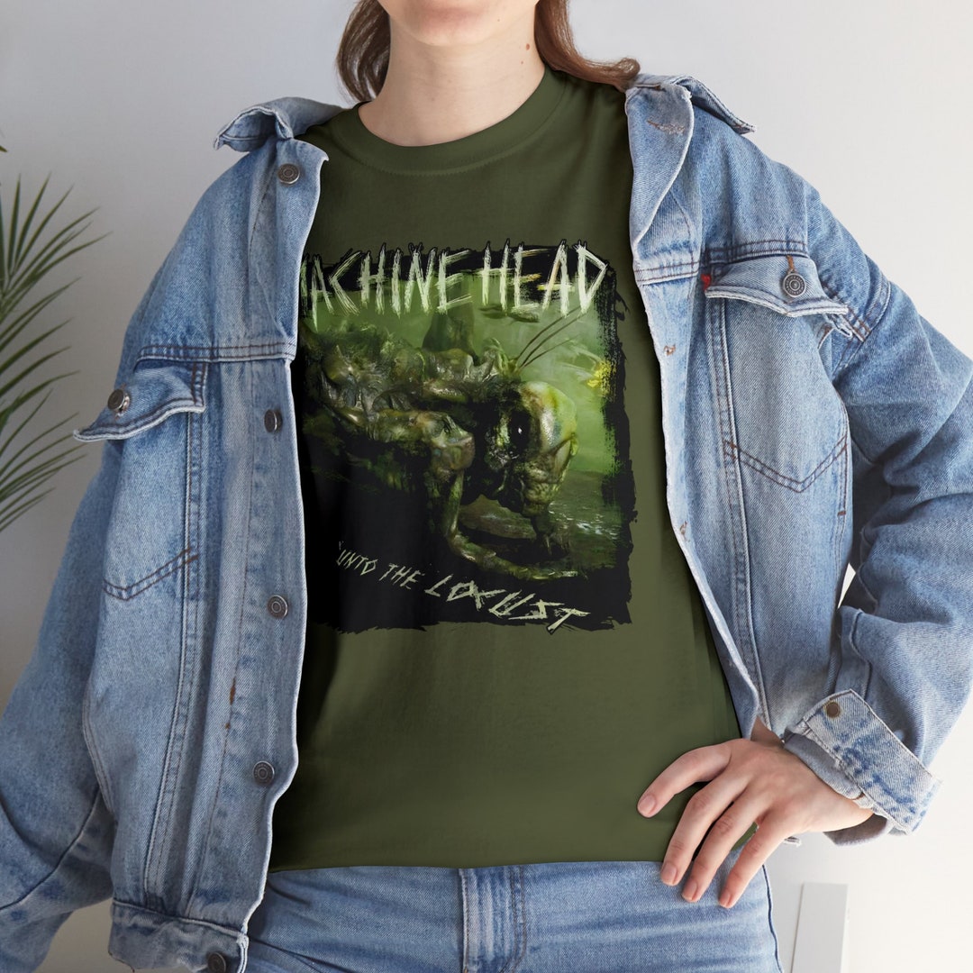 Machine Head - Unto the Locust | Band Album T-shirt Metal Rock Music ...