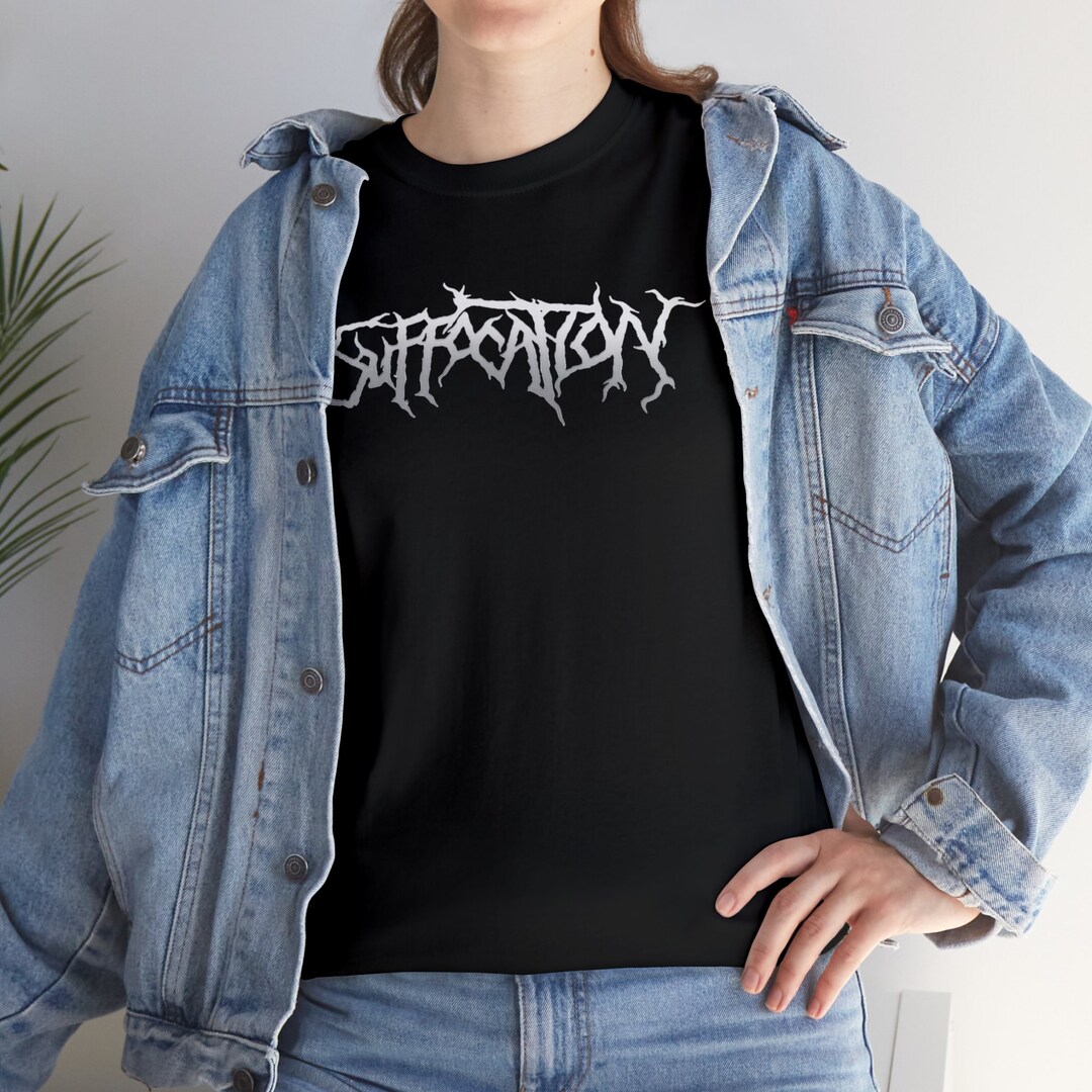Suffocation - Logo | Band Album T-shirt Metal Rock Music Sizes S-5XL ...