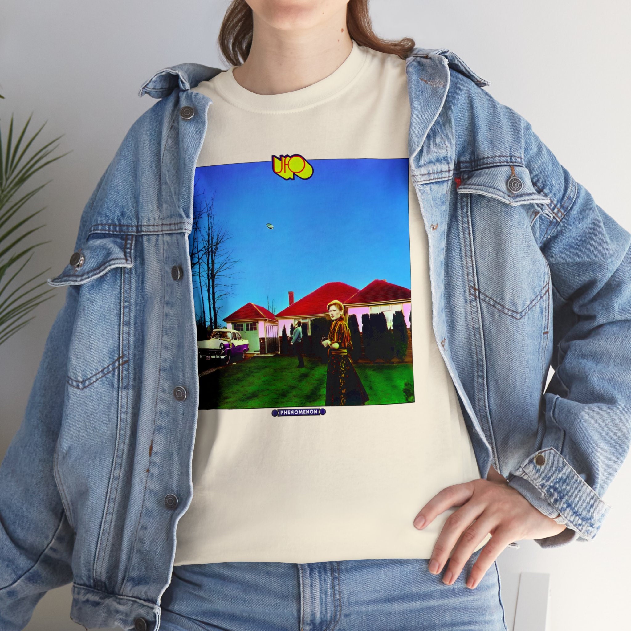 UFO Phenomenon Band Album T-shirt Metal Rock Music Sizes S-5XL Unisex ...