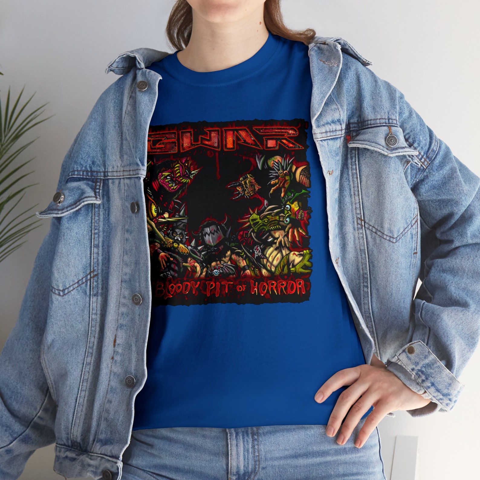 GWAR - Bloody Pit of Horror V1 | Band Album T-shirt Metal Rock Music ...