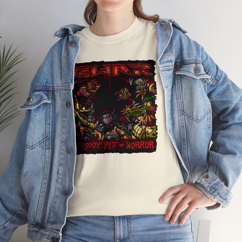 GWAR - Bloody Pit of Horror V1 | Band Album T-shirt Metal Rock Music ...