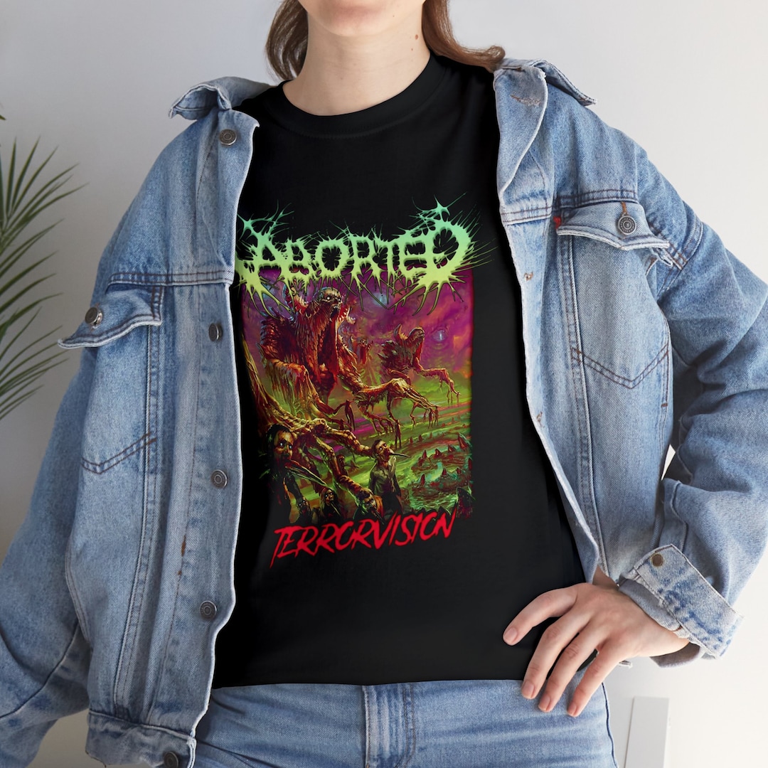 Aborted - Terrorvision | Band Album T-shirt Metal Rock Music Sizes S ...